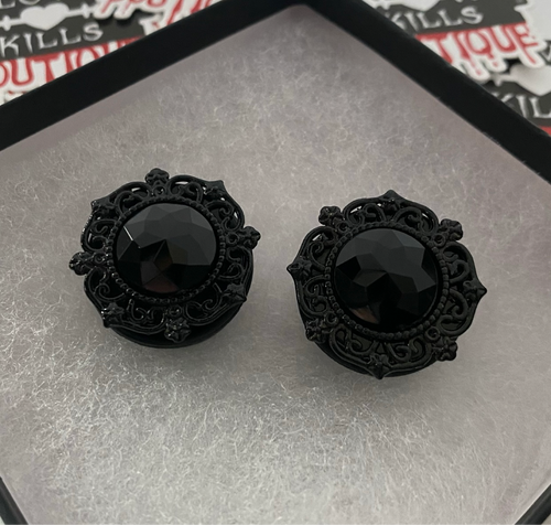 Back to Black Plugs, Gauges, Jewlery For Stretched Lobes – Love Kills ...